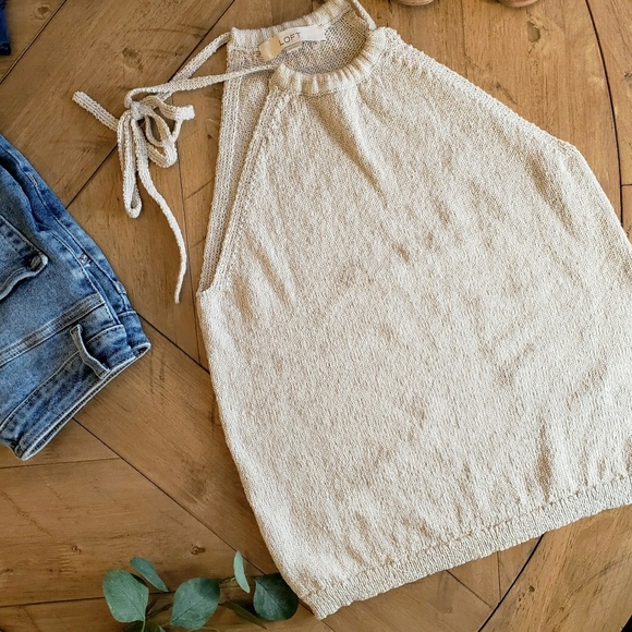 LOFT | Tops | High Neck Knit Tank From Loft | Poshmark